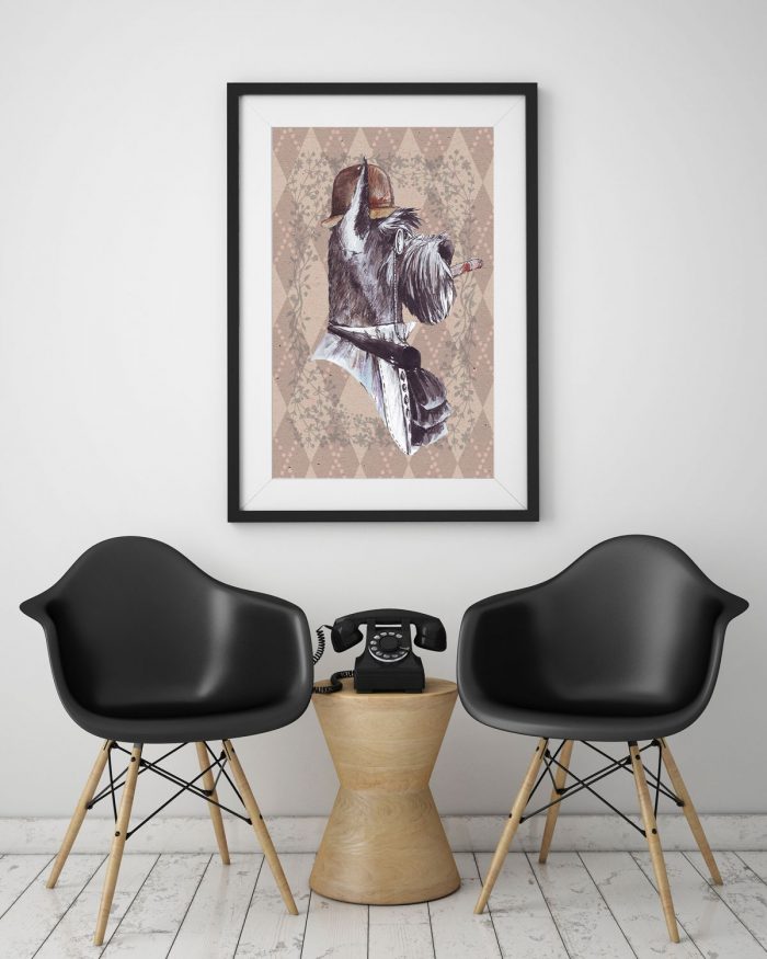 HUNDAR - Unika personliga presenter som muggar, tavlor, posters och vykort